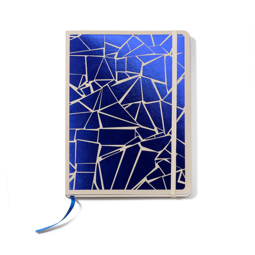 Notebook A5 blue mirrors